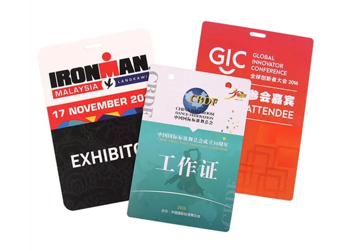 Custom PVC Card for Events and Conferences
